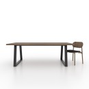 Metal Table Legs – Modern, Sturdy, and Handcrafted in Italy - TR2B8040